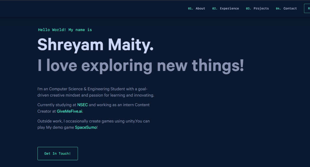 Shreyam Maity | Full Stack App Developer & Freelancer